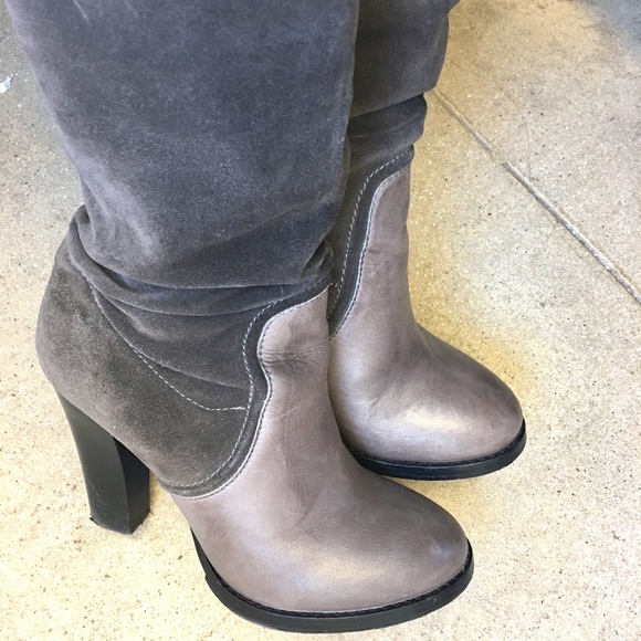 Elaine Turner | Shoes | Elaine Turner Minka Leathersuede High Heel ...